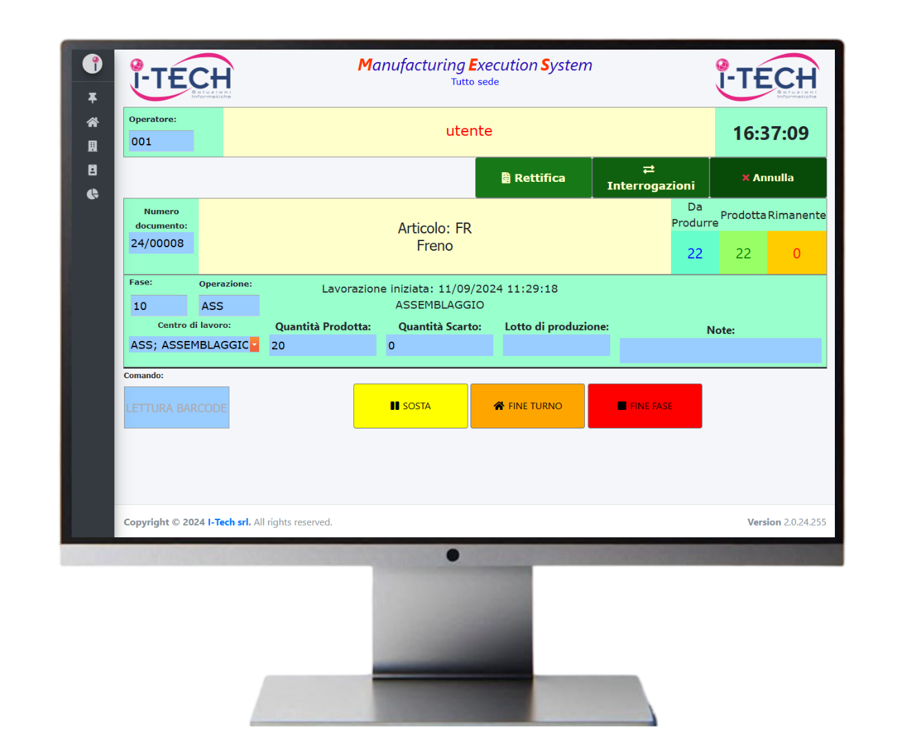MES - I-Tech | Sviluppo Software | Vicenza